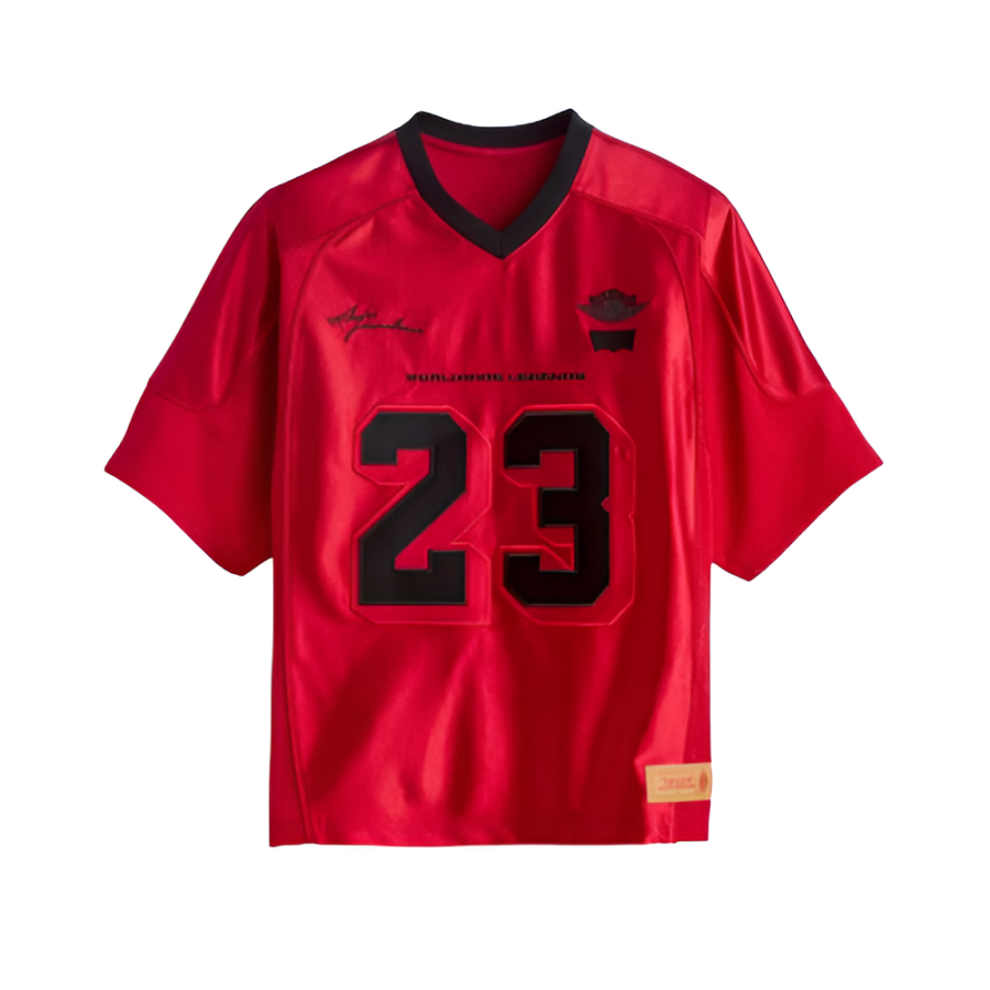 Air Jordan 23 Red Jersy Shirt | America Suits