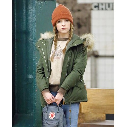 Anna Kendrick Love Life Shearling Jacket | 30% OFF