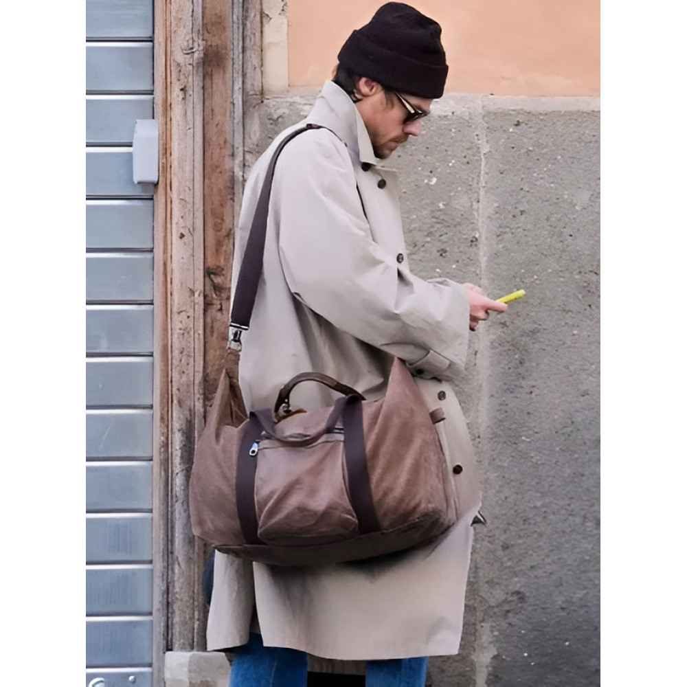 Beige Trench Coat 2025 Harry Styles