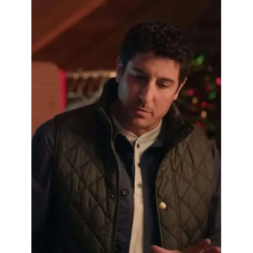 Best Christmas Ever Jason Biggs Vest | AmericaSuits