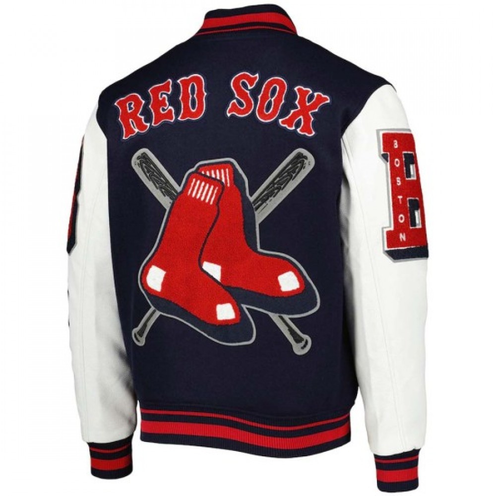 Boston Sox Mash Up Varsity Jacket | America Suits