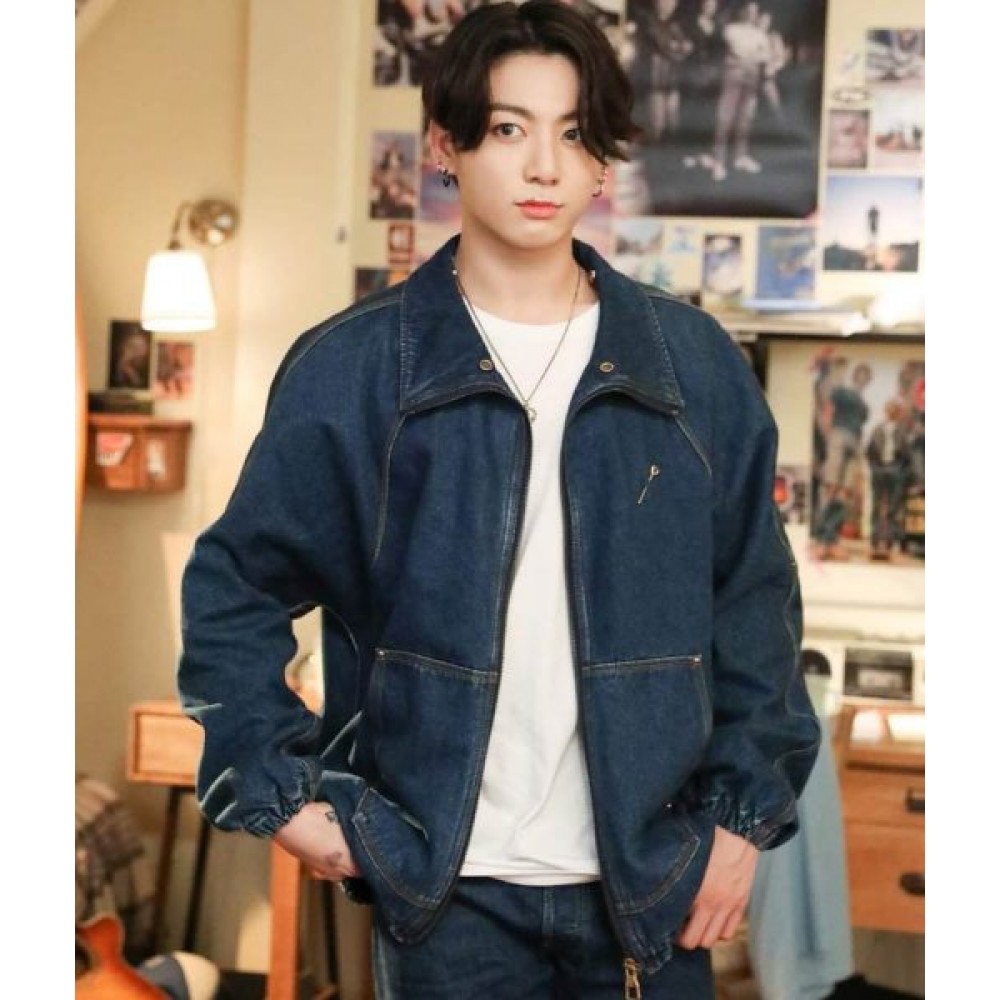 BTS Dynamite Jungkook Denim Jacket | America Suits