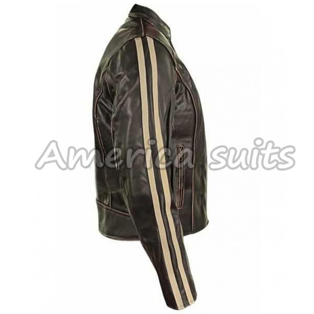 Cafe Racer Leather Jacket | America Suits