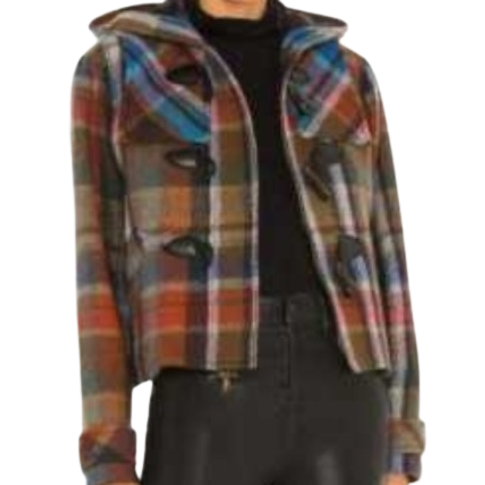 Chicago Fire S10 Kara Killmer Plaid Jacket | America Suits