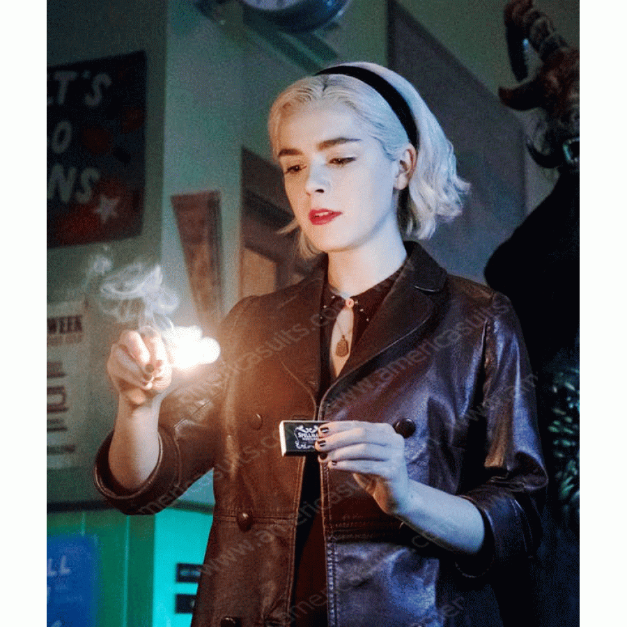 Chilling Adventures of Sabrina Leather Jacket | americasuits.com