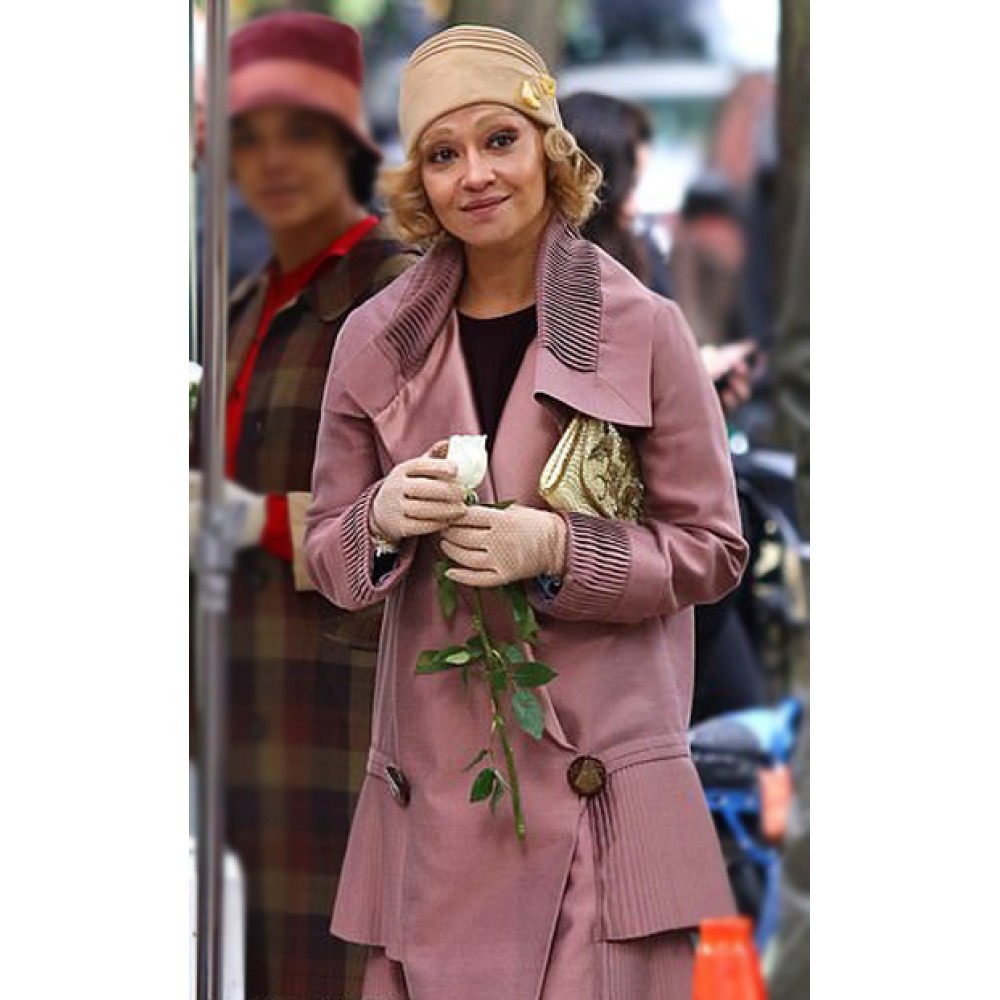Clare Kendry Passing Pink Trench Coat