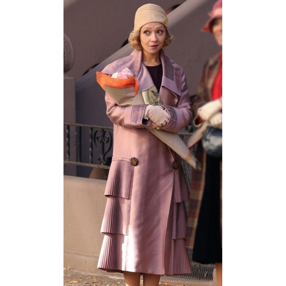 Clare Kendry Passing Pink Trench Coat