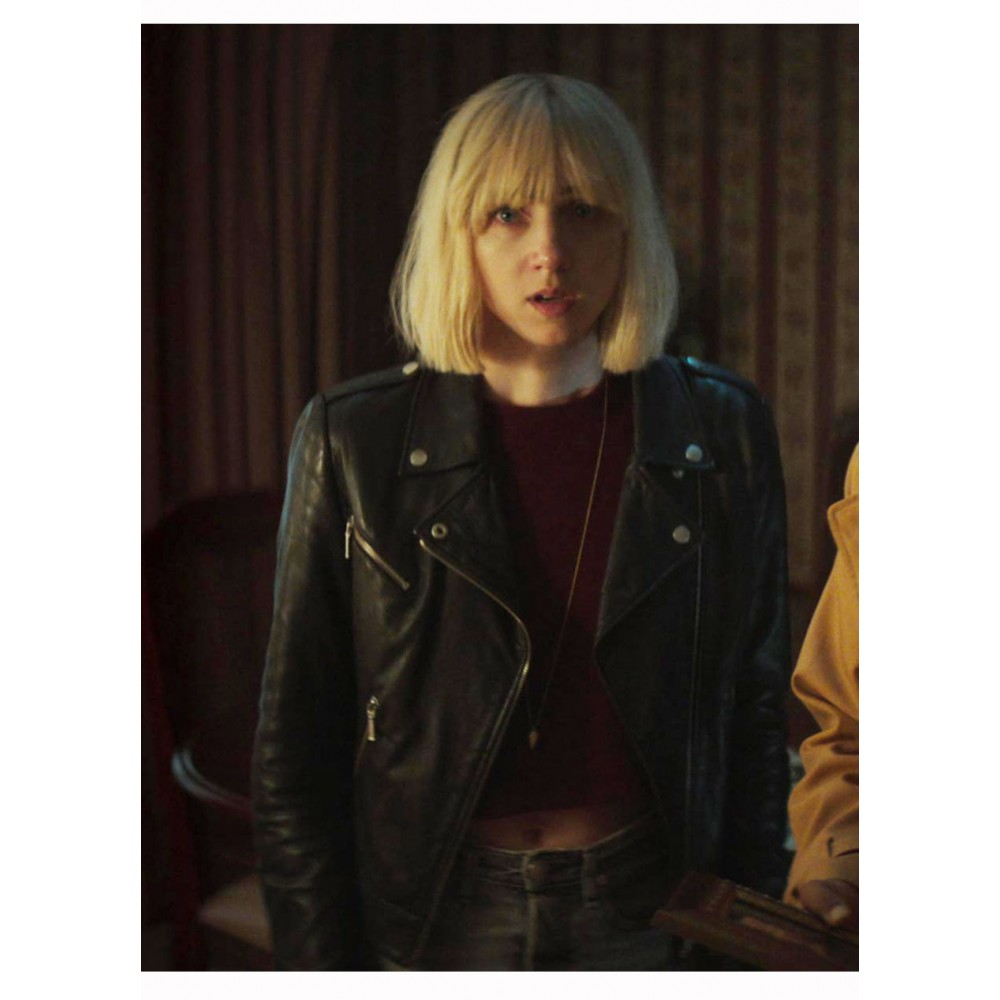 Clickbait 2021 Pia Brewer Leather Jacket
