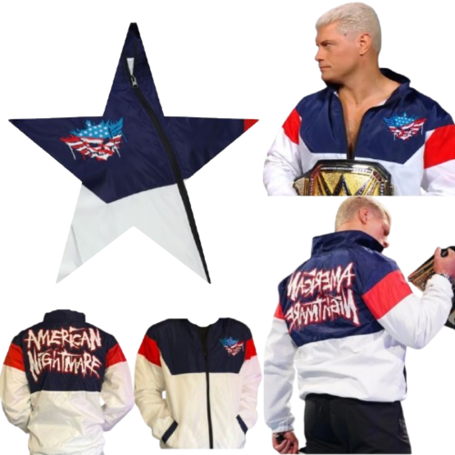 Cody Rhodes American Nightmare White Jacket | American Nightmare Jacket ...