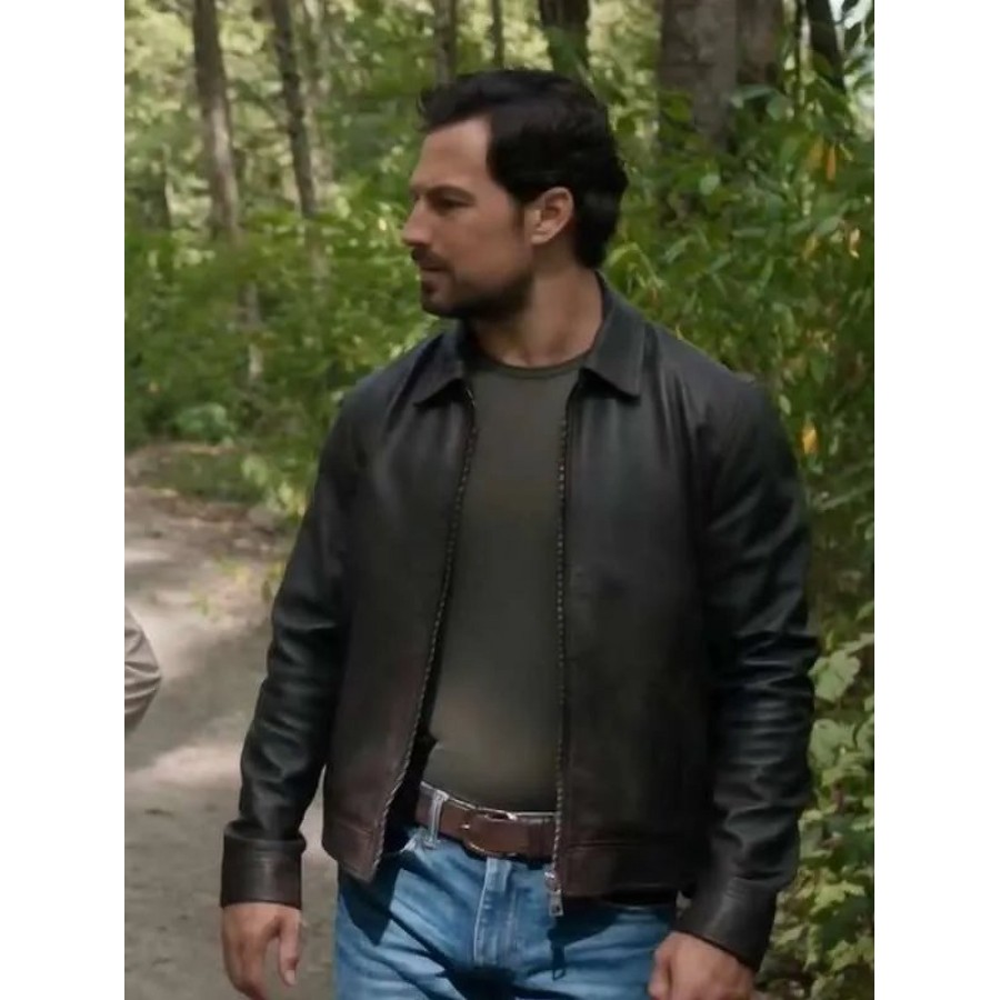 Cole Ellis Wild Cards Leather Jacket | AmericaSuits