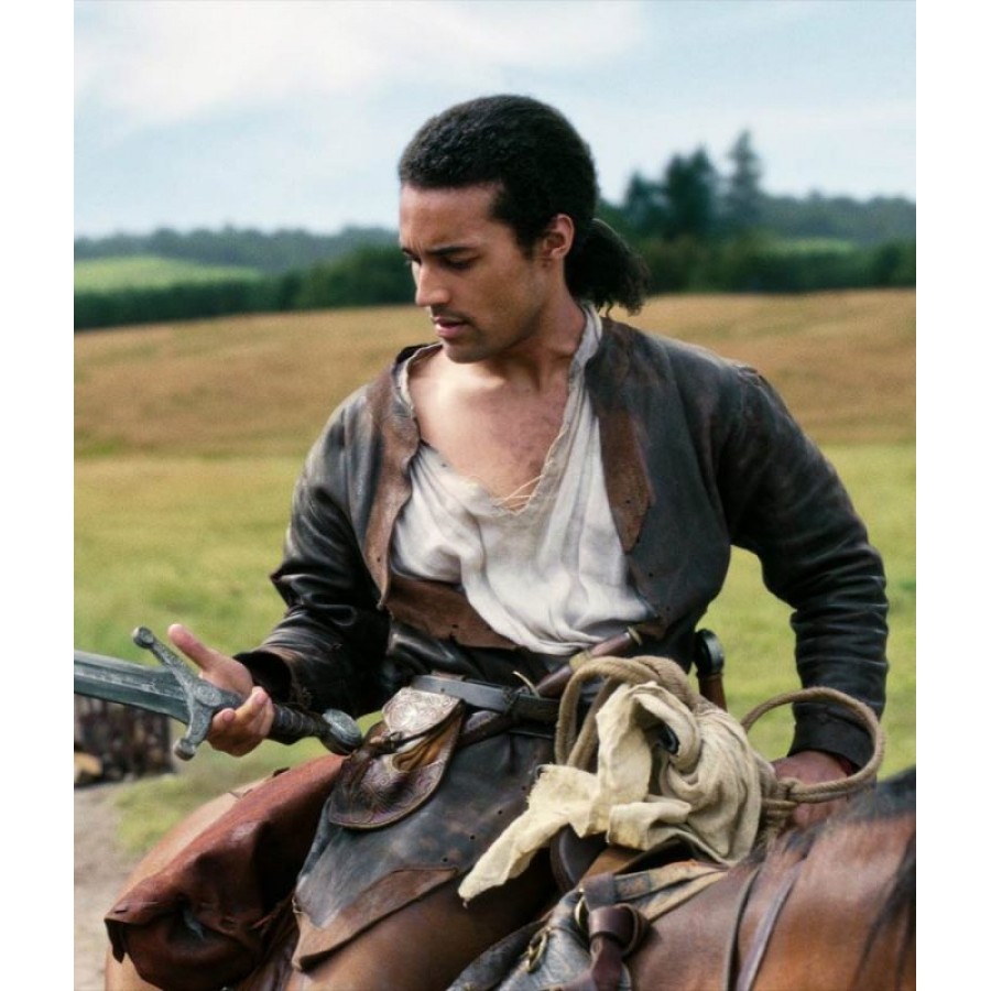 Cursed Arthur Brown Leather Jacket