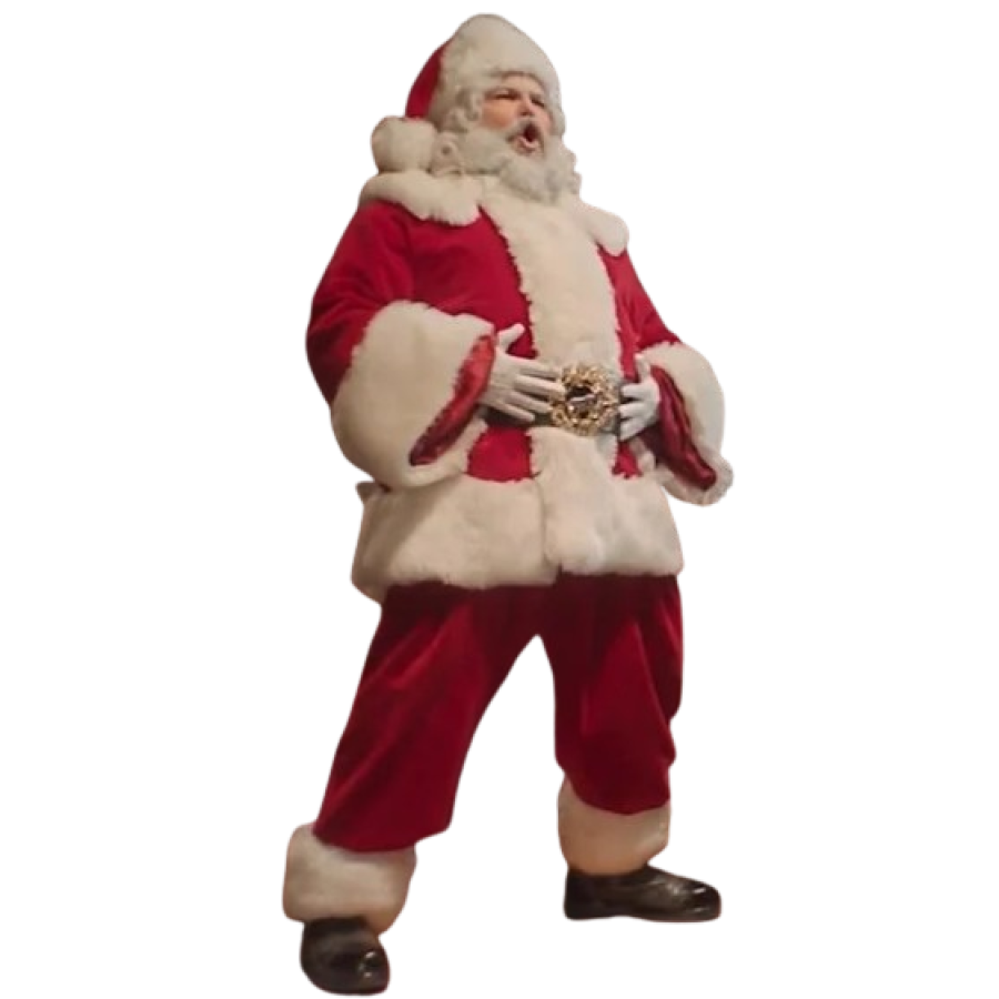 Dear Santa Jack Black Red Santa Claus Coat | America Suits