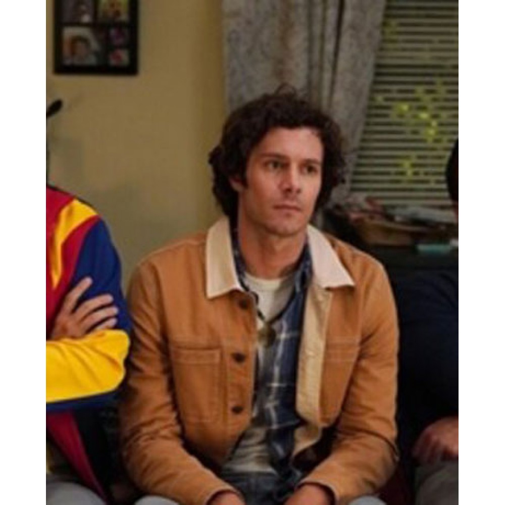 Derek Single Parents Brown Jacket
