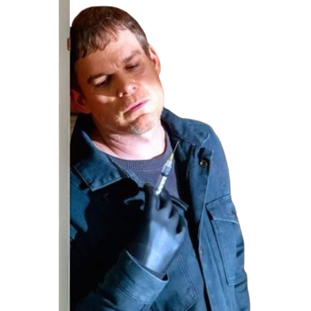 Dexter Resurrection Dexter Morgan Blue Jacket | Dexter Resurrection ...