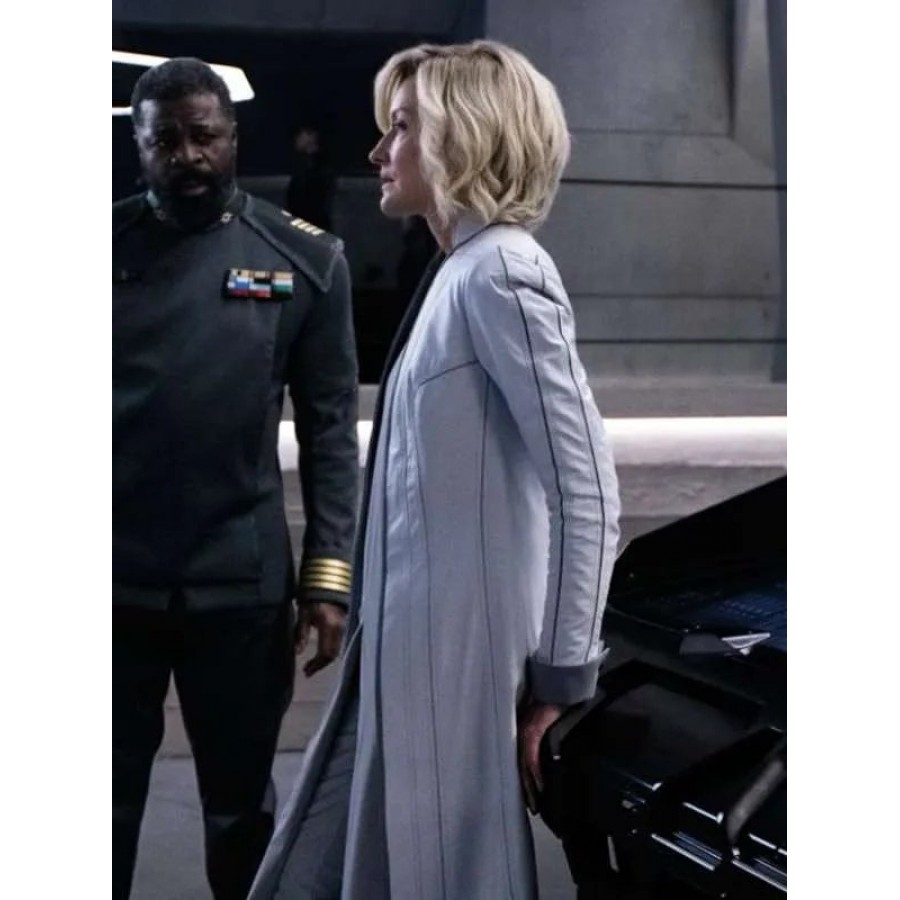 Dr Catherine Halsey Halo S01 Coat | AmericaSuits