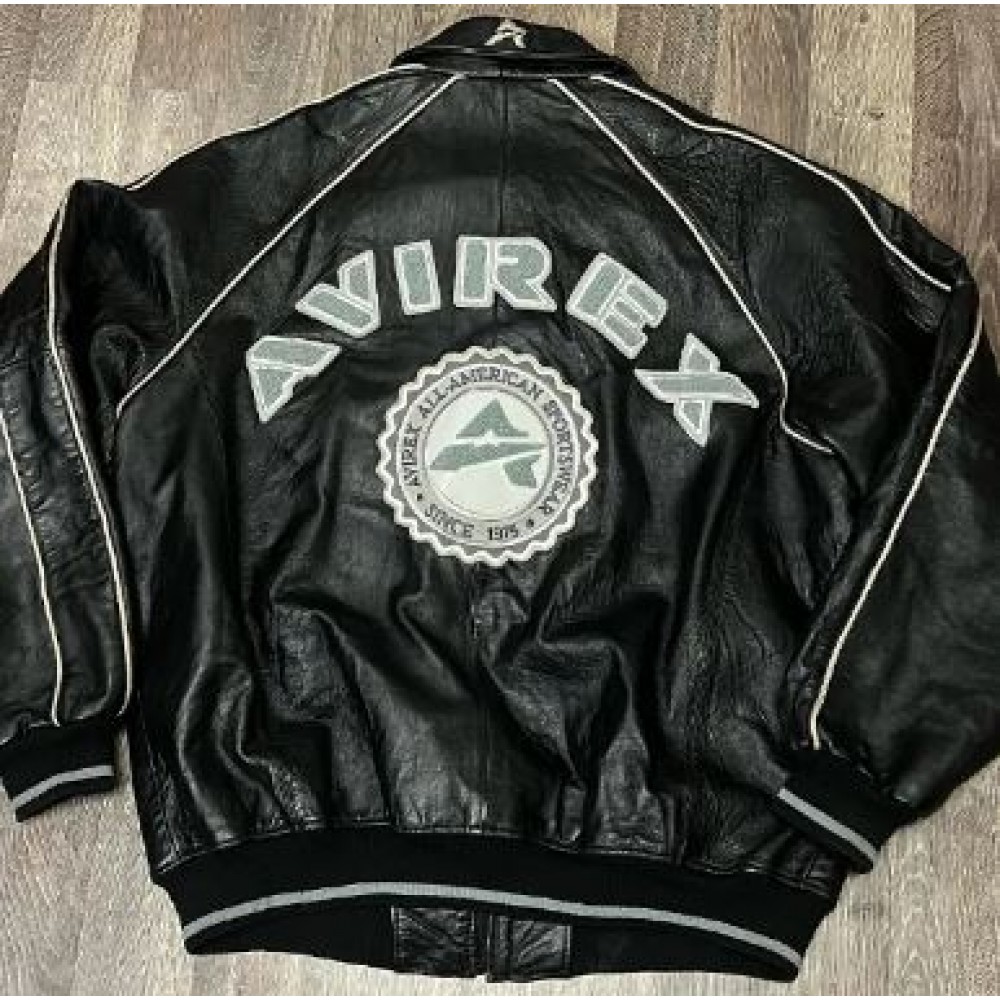 Drake Avirex Leather Jacket | AmericaSuits