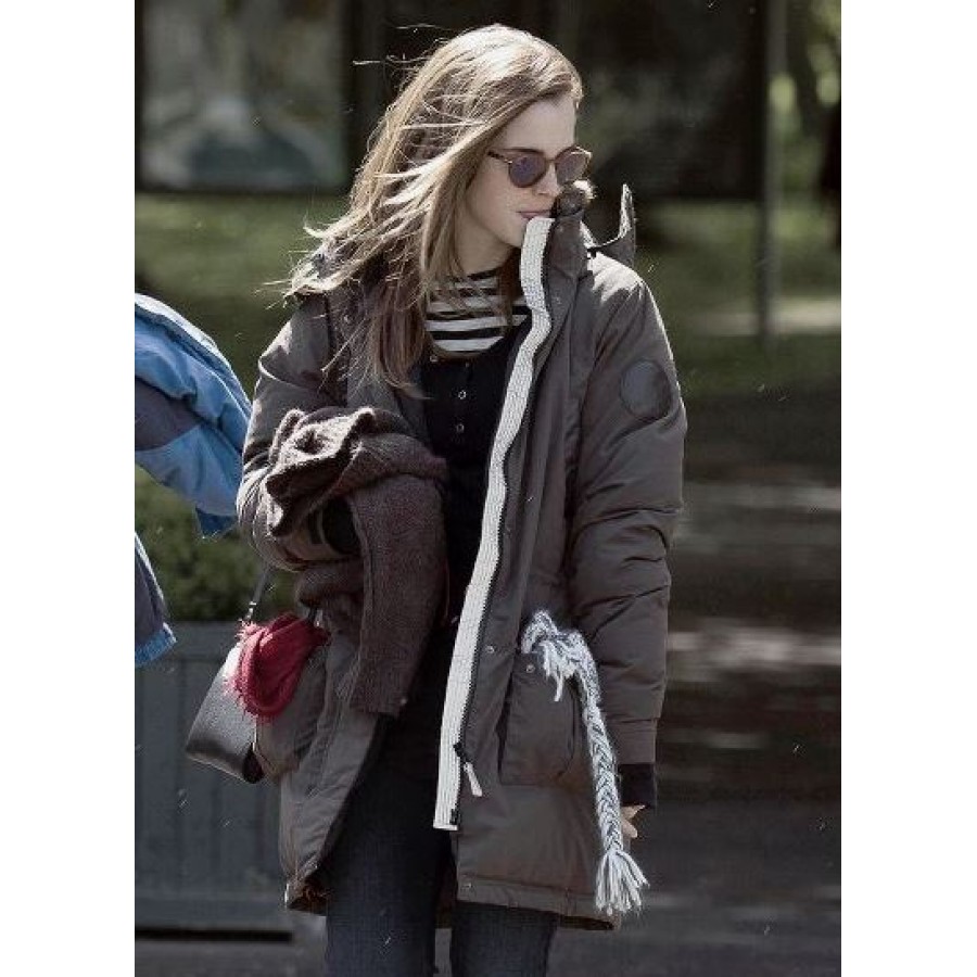 Emma Watson Hooded Jacket | AmericaSuits