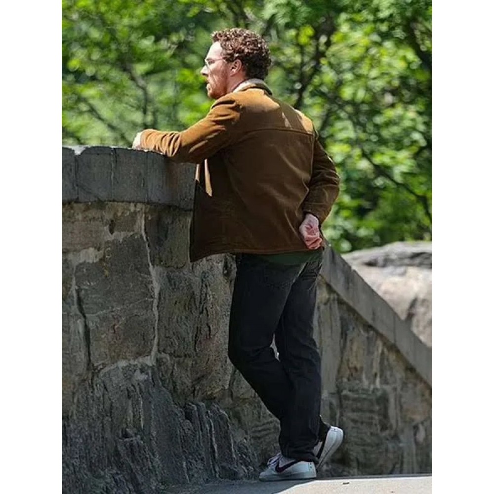 Eric S01 Benedict Cumberbatch Shearling Brown Jacket