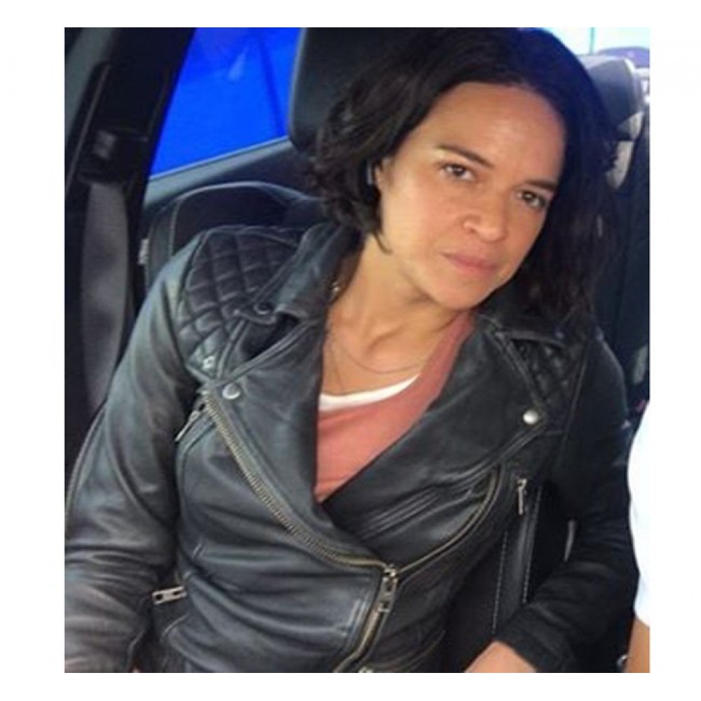 F9 The Fast Saga Letty Ortiz Black Jacket | 30% OFF