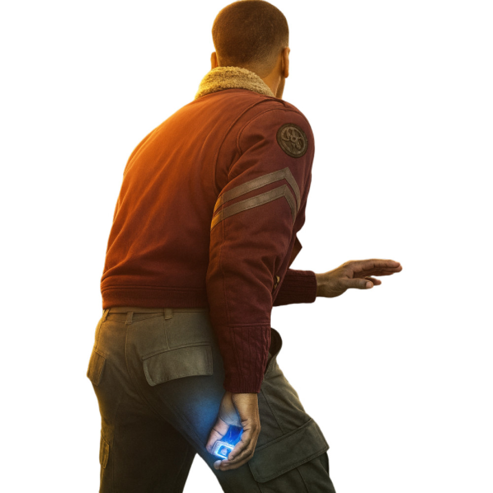 Fallout S02 Maximus Red Shearling Jacket | Fallout S02 Outfit | America ...