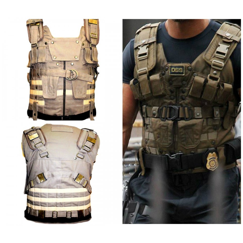 Fast and Furious 7 Dwayne Johnson Cotton DSS Vest