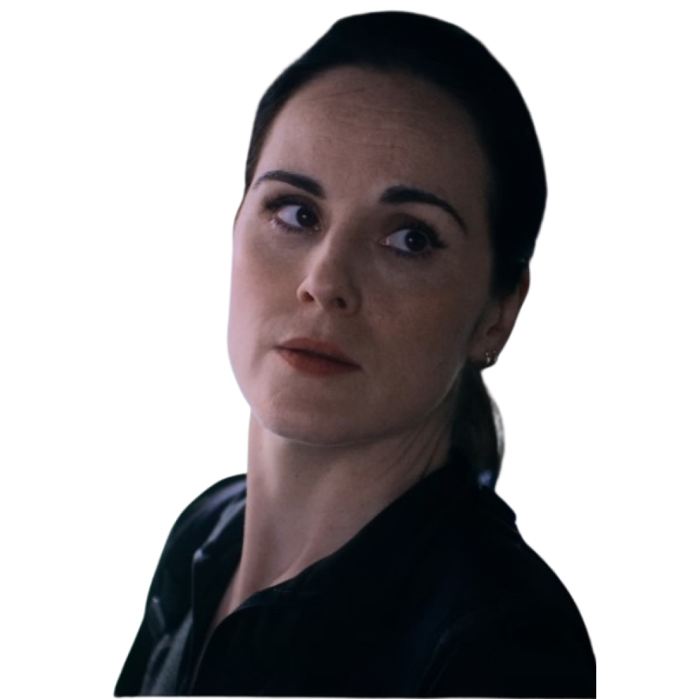 light Risk 2025 Michelle Dockery Black Jacket | Buy Movie-Inspired ...