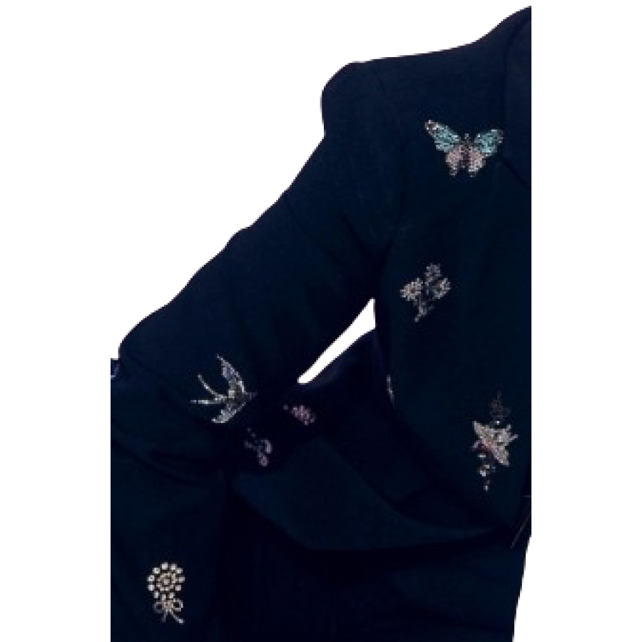 Freakier Friday Jamie Lee Curtis Black Sequin Coat | Jamie Lee Curtis ...