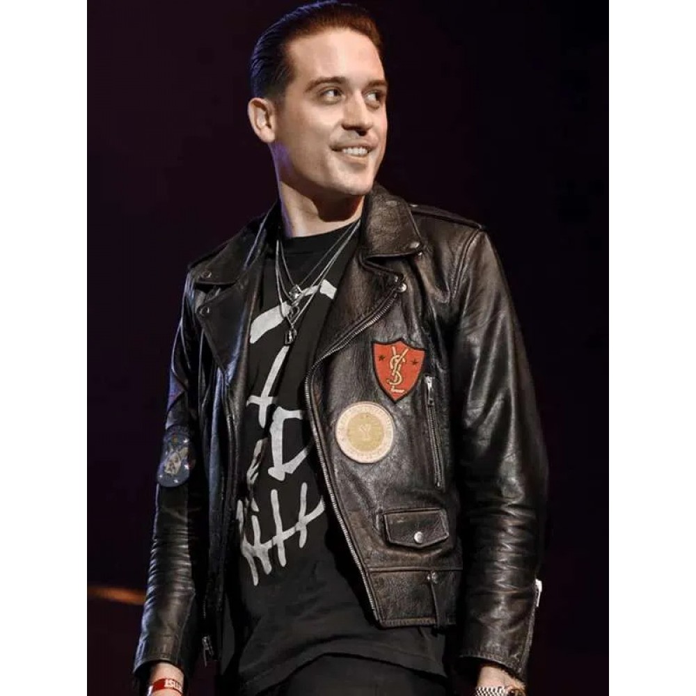 G-Eazy MAXIM Hot 100 Party Leather Jacket | AmericaSuits