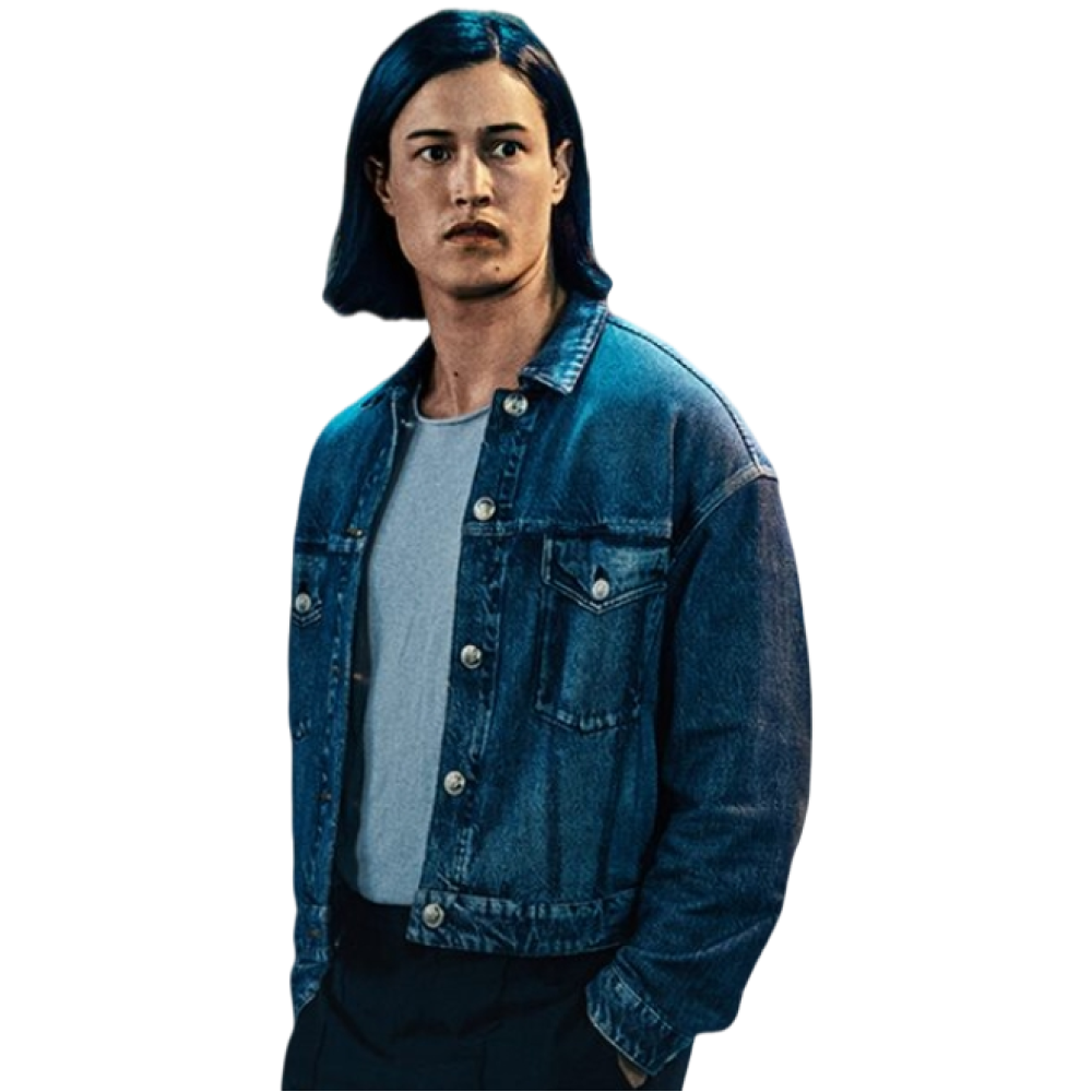 Gen V Season 2 Derek Luh Denim Jacket | America Suits