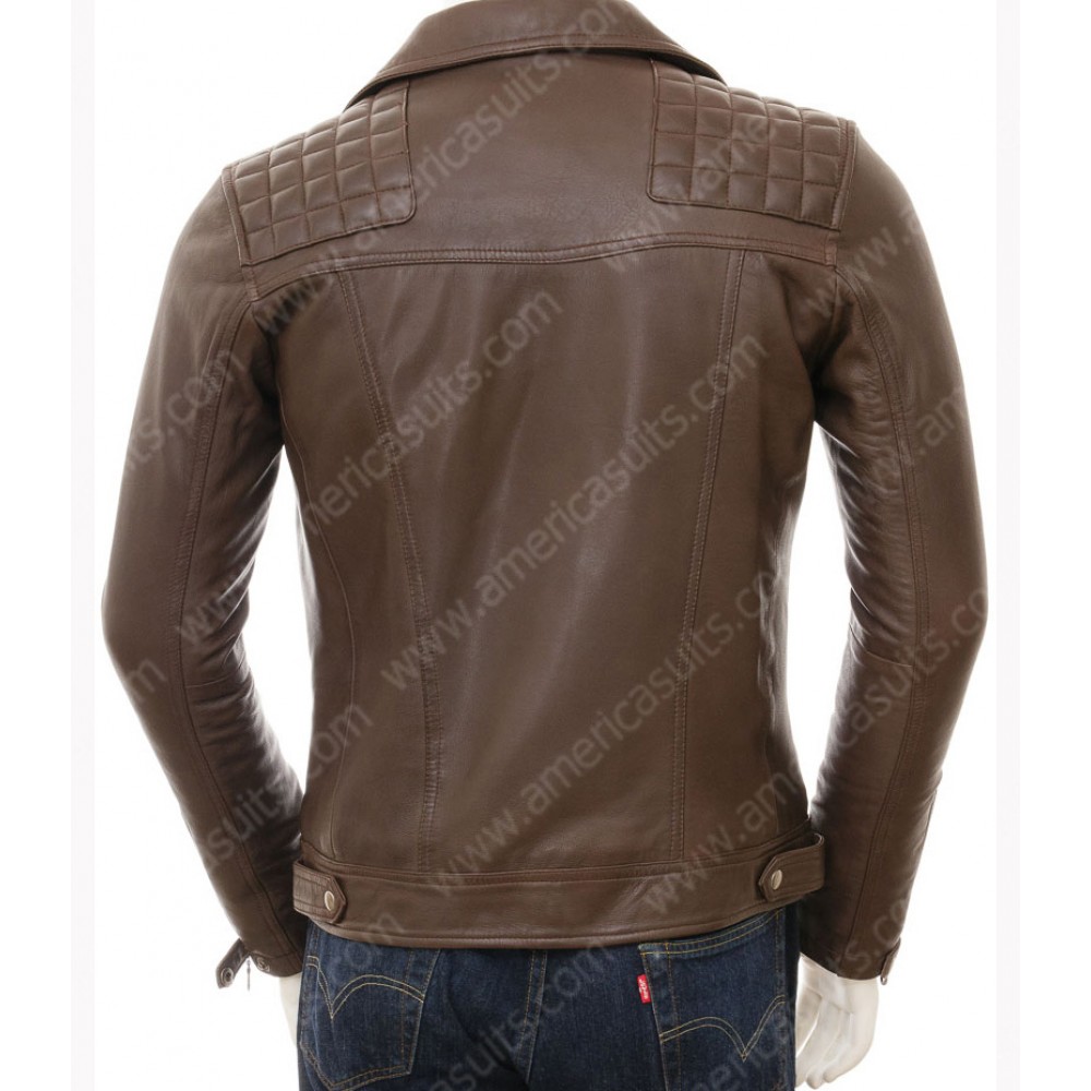 Genuine Leather Jacket Mens