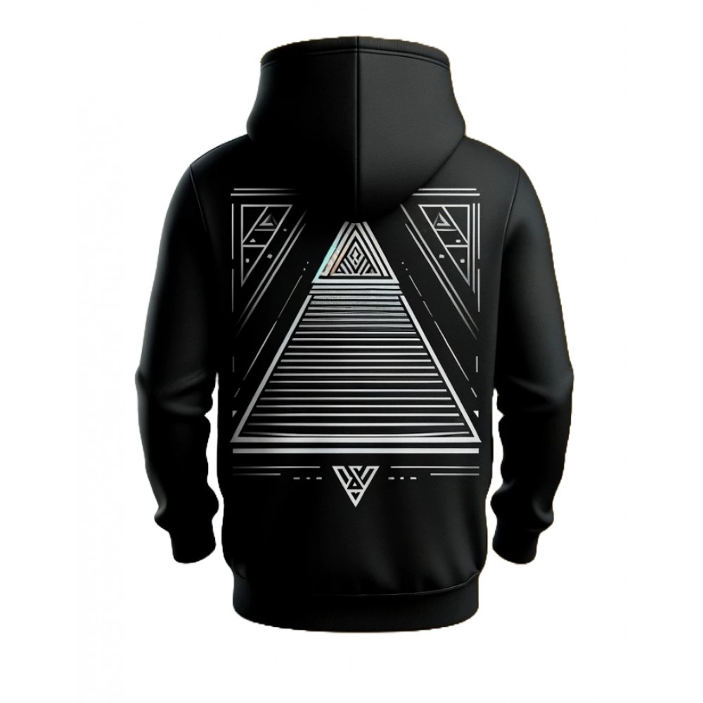 Geometric Pattern Hoodie