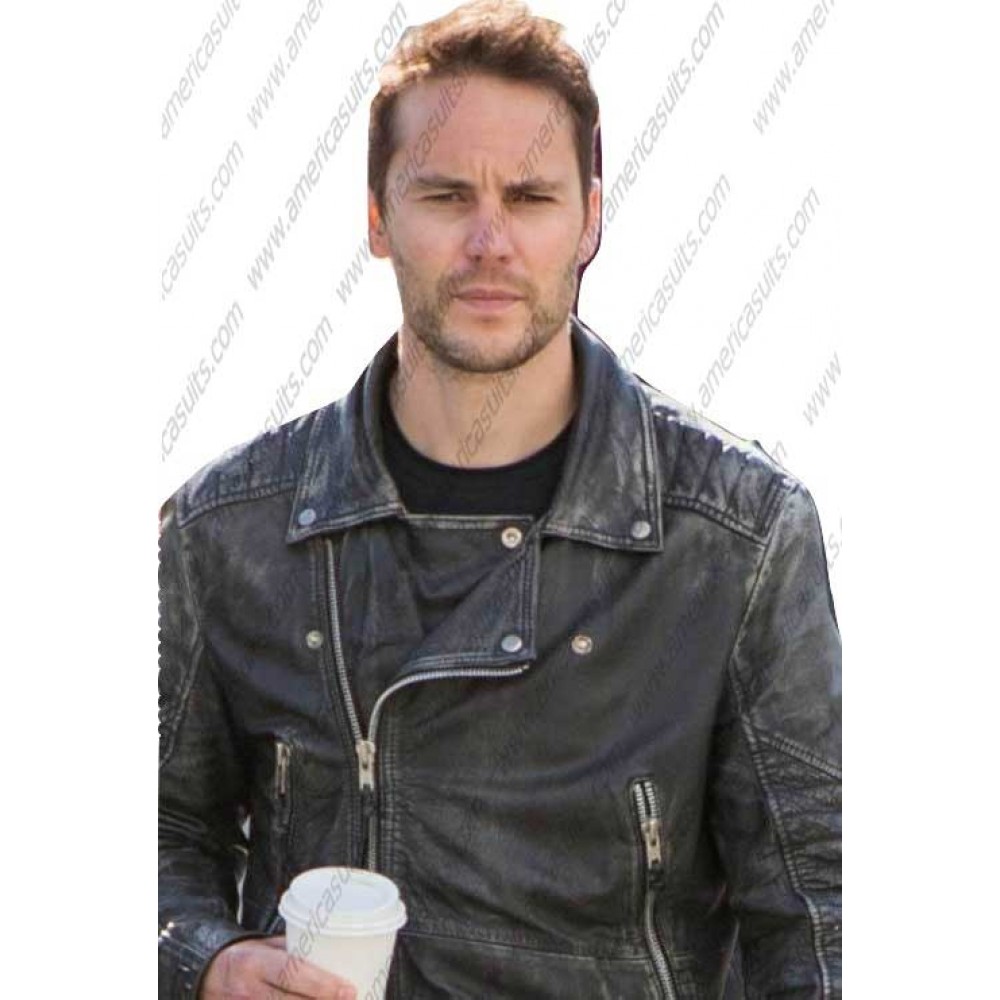 Ghost America Assassin Taylor Kitsch Leather Jacket