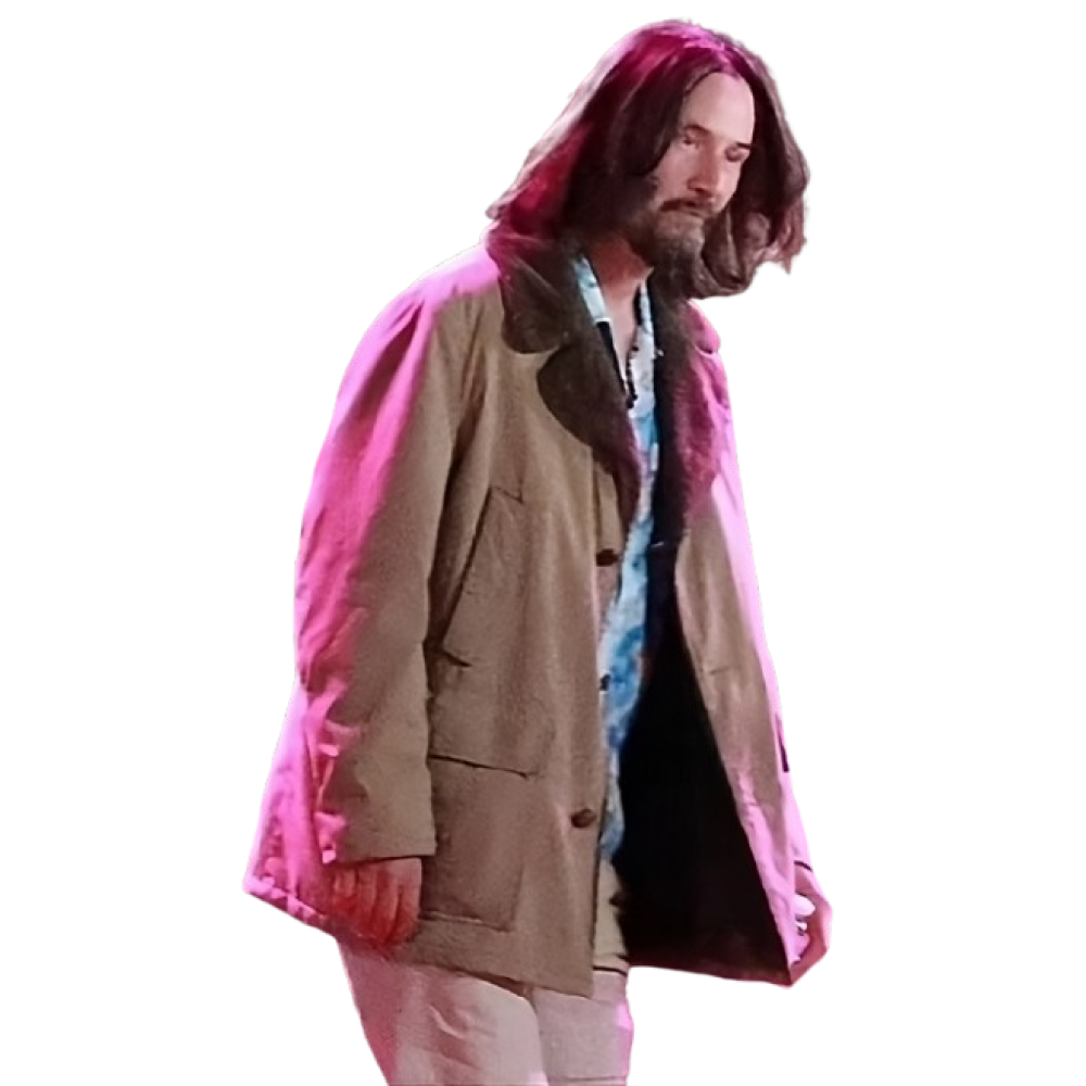 Good Fortune Keanu Reeves Shearling Coat | Good Fortune Coat | America ...