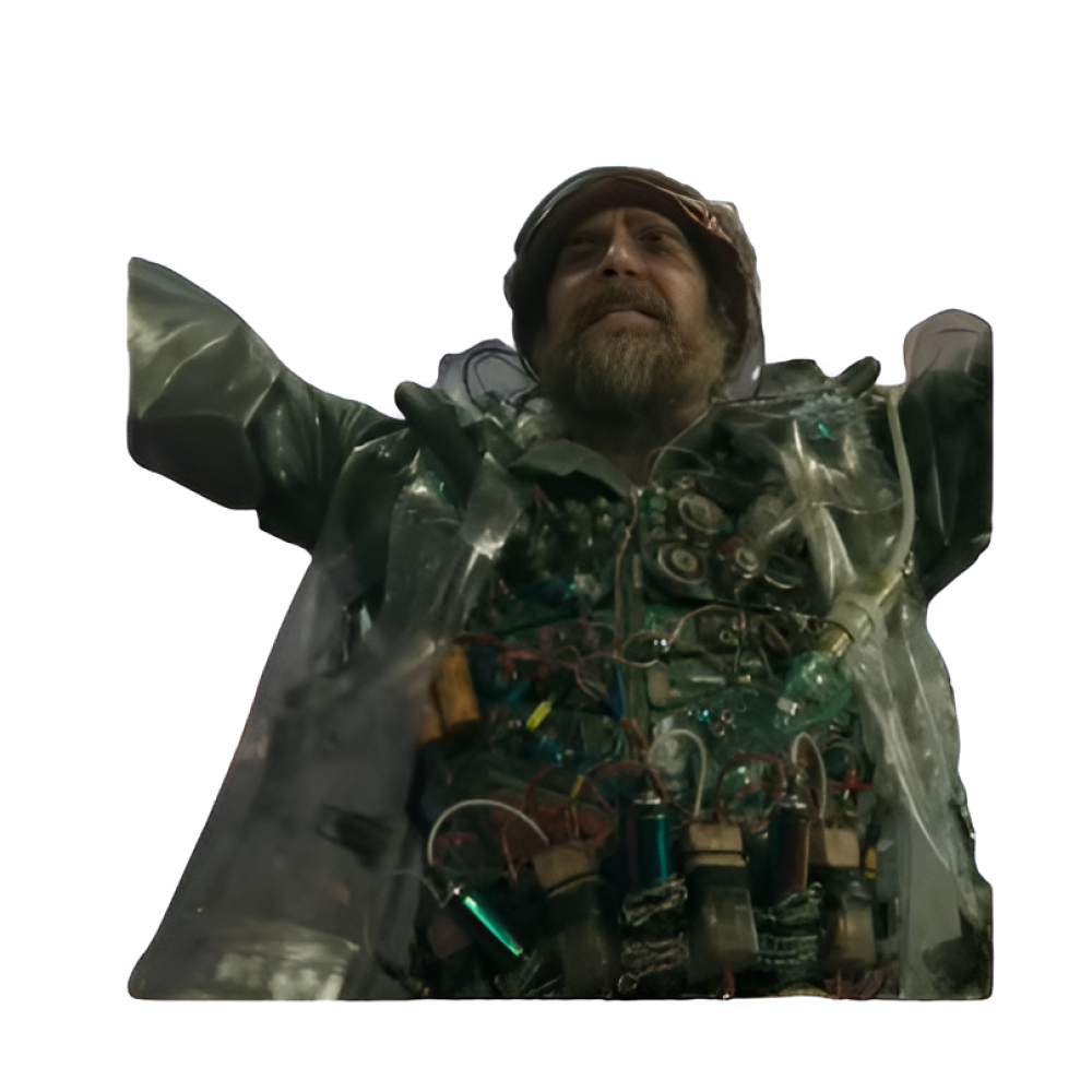 Good Luck Have Fun Dont Die Sam Rockwell Jacket | America Suits