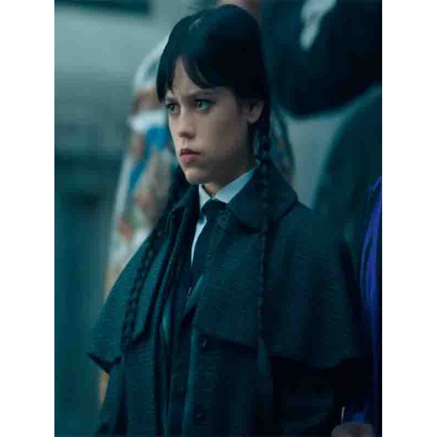 Goody Addams Wednesday S02 Black Coat