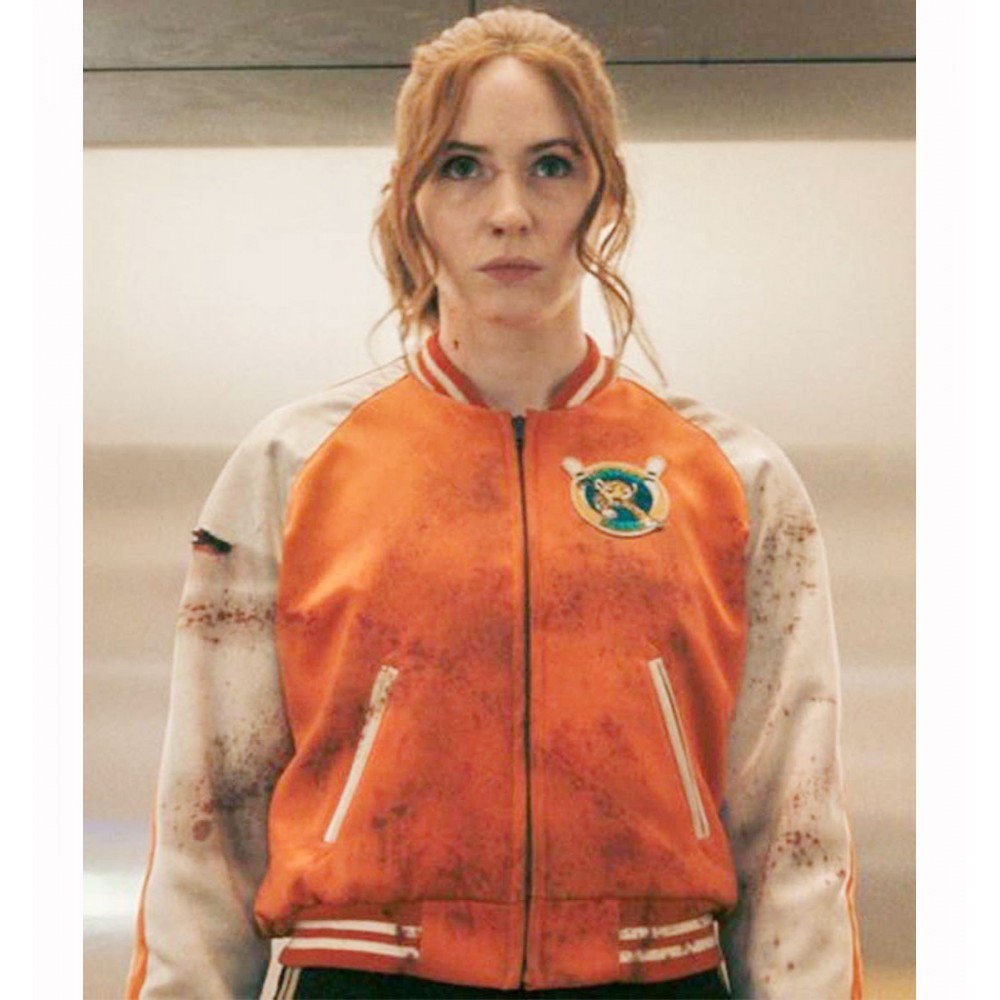 Gunpowder Milkshake Sam Orange Jacket