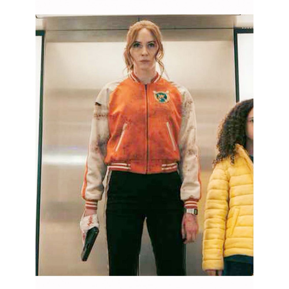 Gunpowder Milkshake Sam Orange Jacket