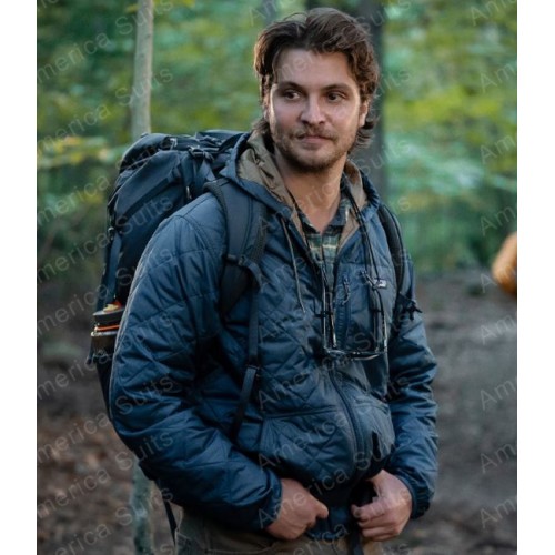 Happiness for Beginners Luke Grimes Puffer Jacket | America Suits