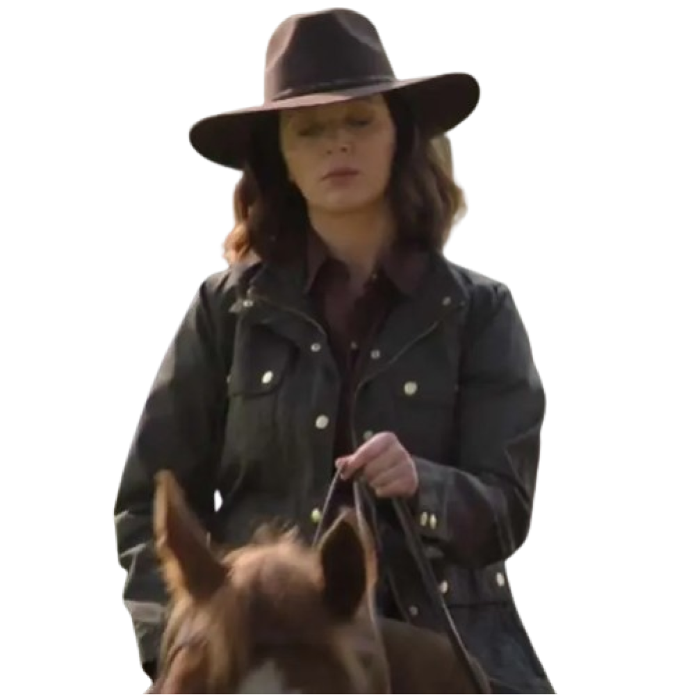 Heartland S17 Lou Fleming Green Cotton Jacket
