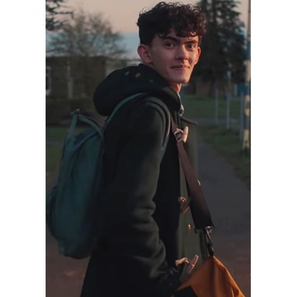 Heartstopper Charlie Spring Black Coat