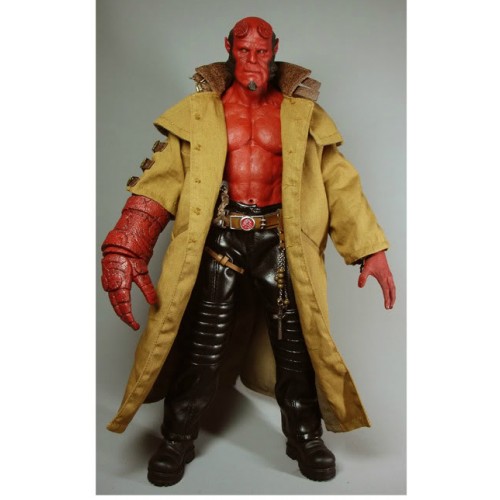 Hell Boy Long Brown Coat