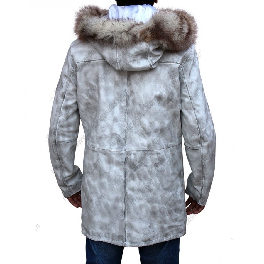 His Dark Materials Lord Asriel White Fur Coat