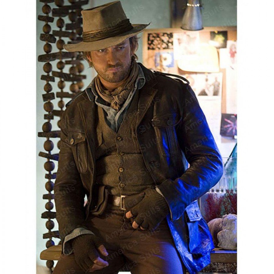 Jack Rusoe Nims Island Leather Jacket | America Suits