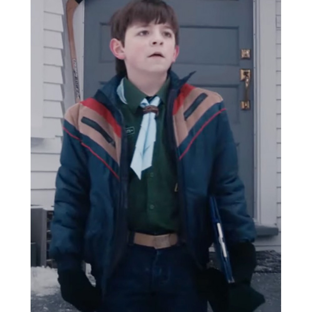 Jake Doyle 8 Bit Christmas 2021 Blue Jacket | AmericaSuits