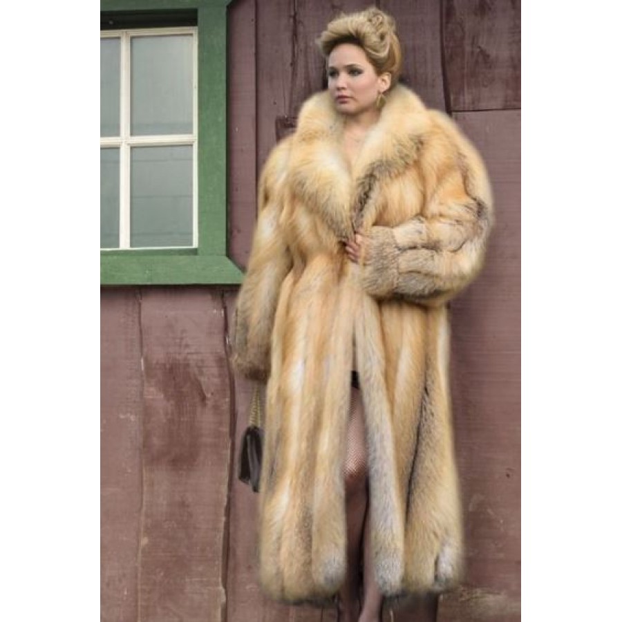 Jennifer Lawrence Fur Coat | AmericaSuits