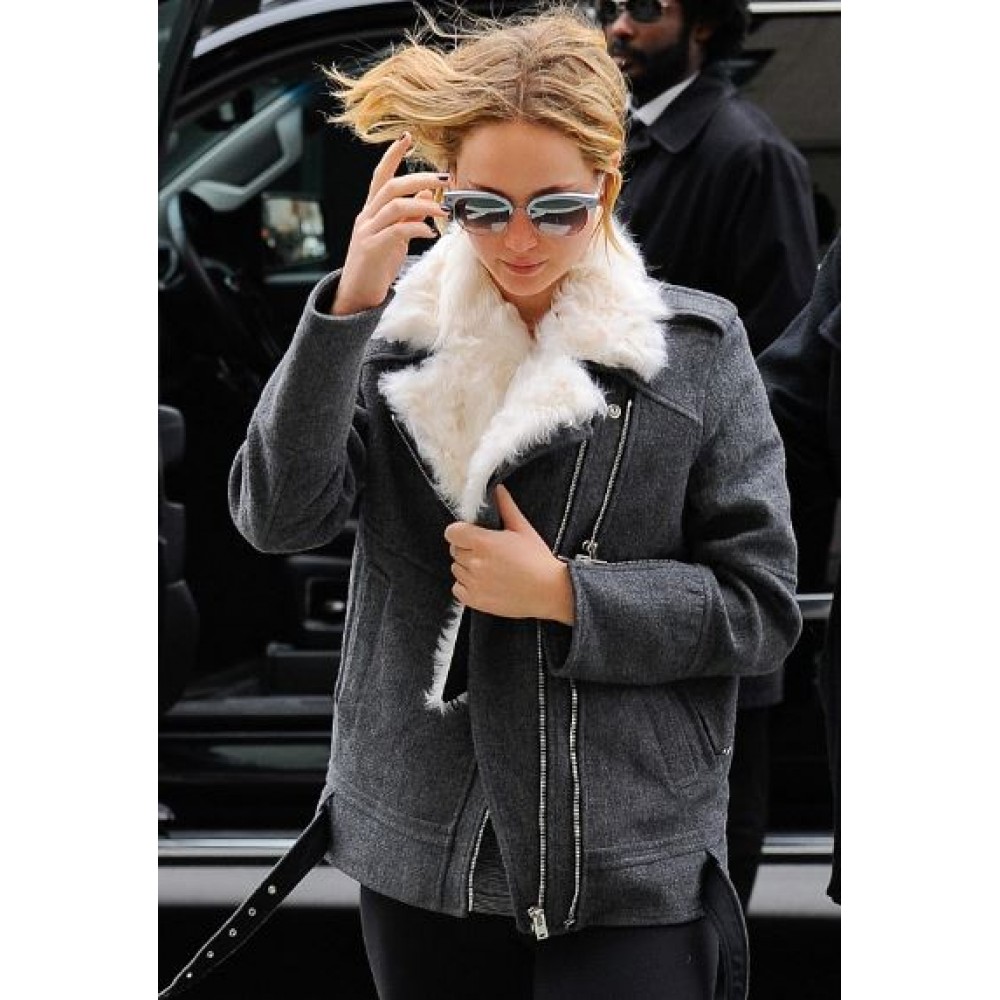 Jennifer Lawrence Wool Jacket | AmericaSuits
