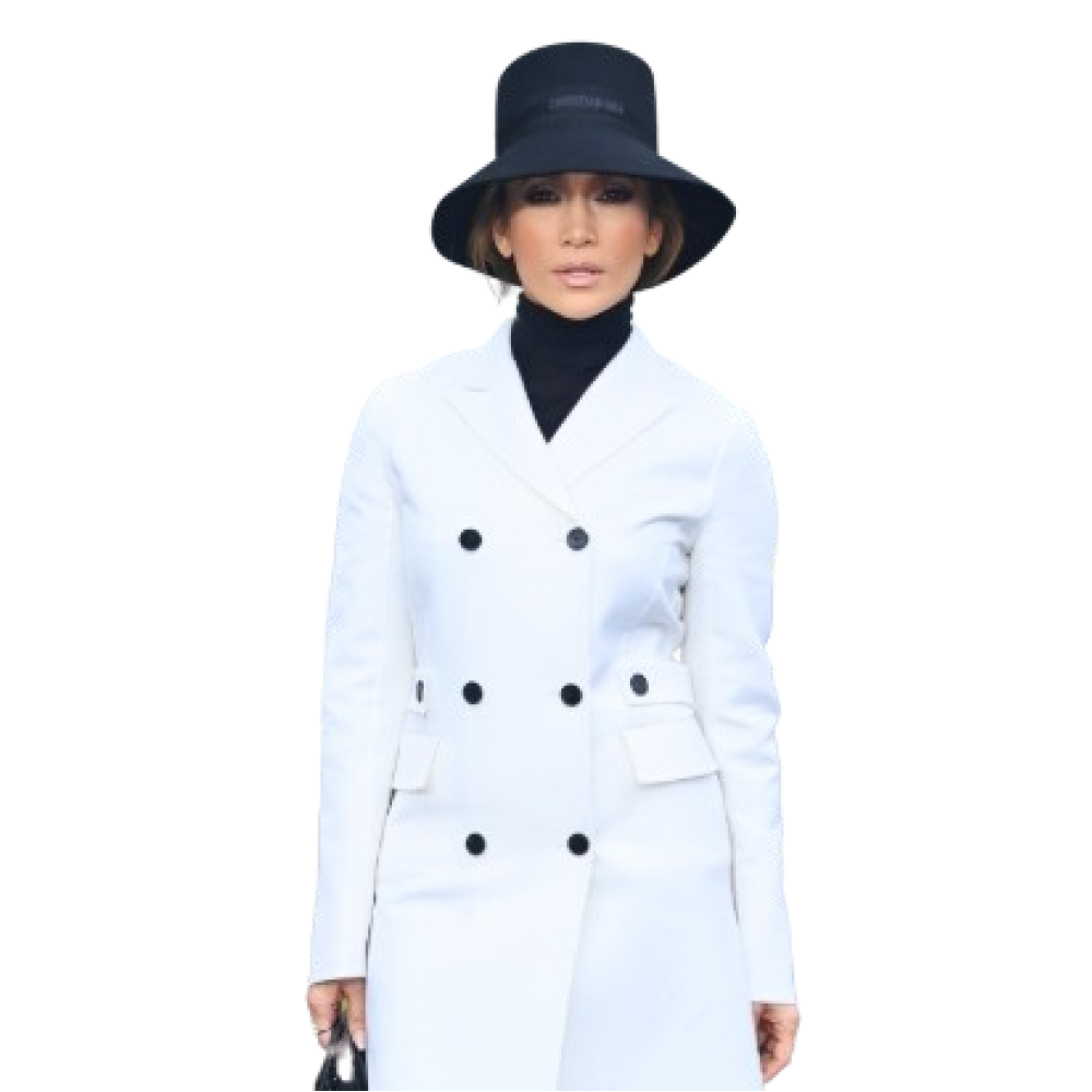 Jennifer Lopez Unstoppable Judy Robles White Coat | Shop Iconic Movie Coat