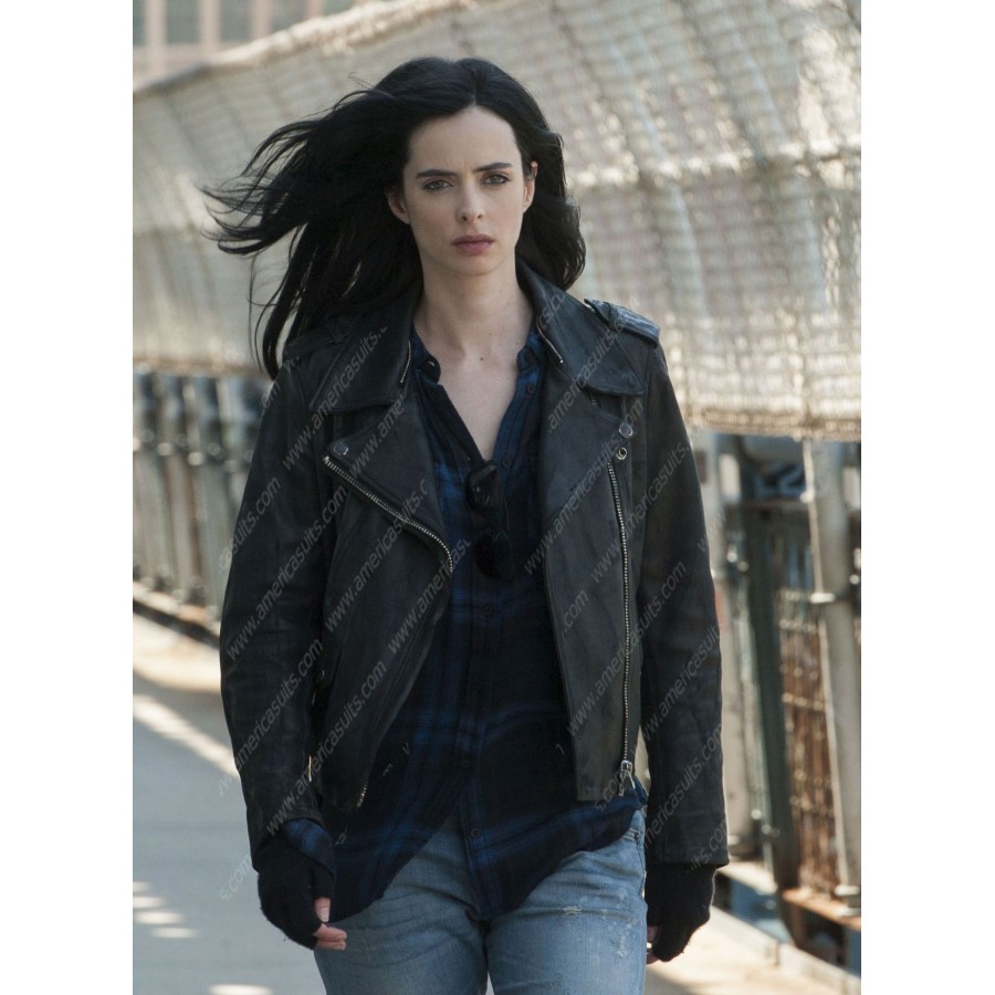 Jessica Jones Krysten Ritter Leather Jacket