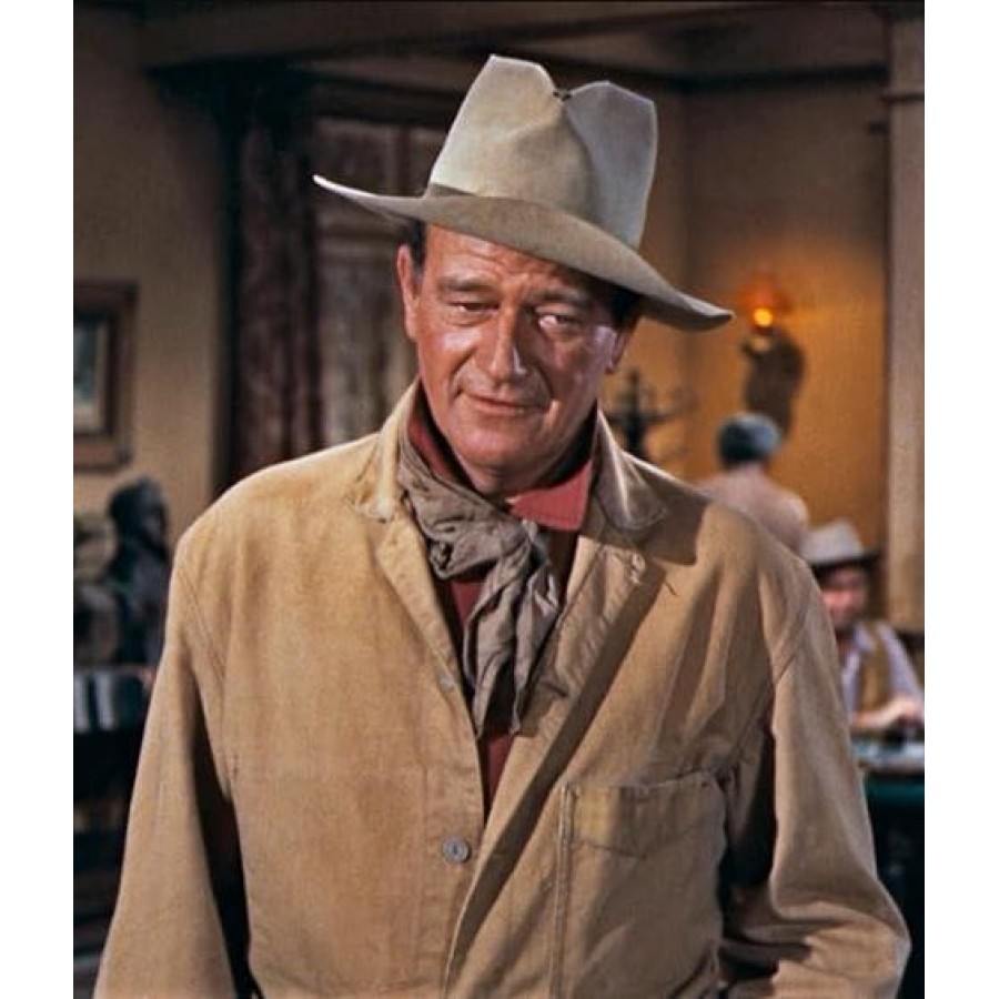 John Wayne Rio Bravo Brown Jacket | AmericaSuits