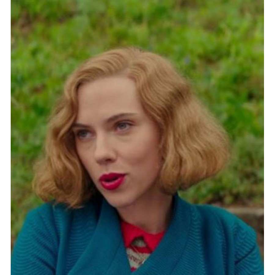 JoJo Rabbit Scarlett Johansson Wool Coat